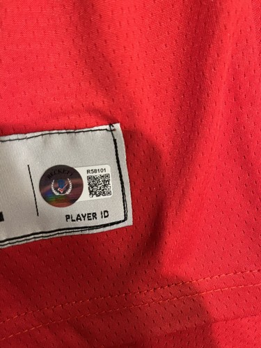 BECKETT COA DYLAN HARPER Signed Autographed Rutgers Basketball Jersey ...