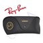 Ray ban Leather Pouch Universal Large Sunglasses Case w/ Cleaning Cloth ...