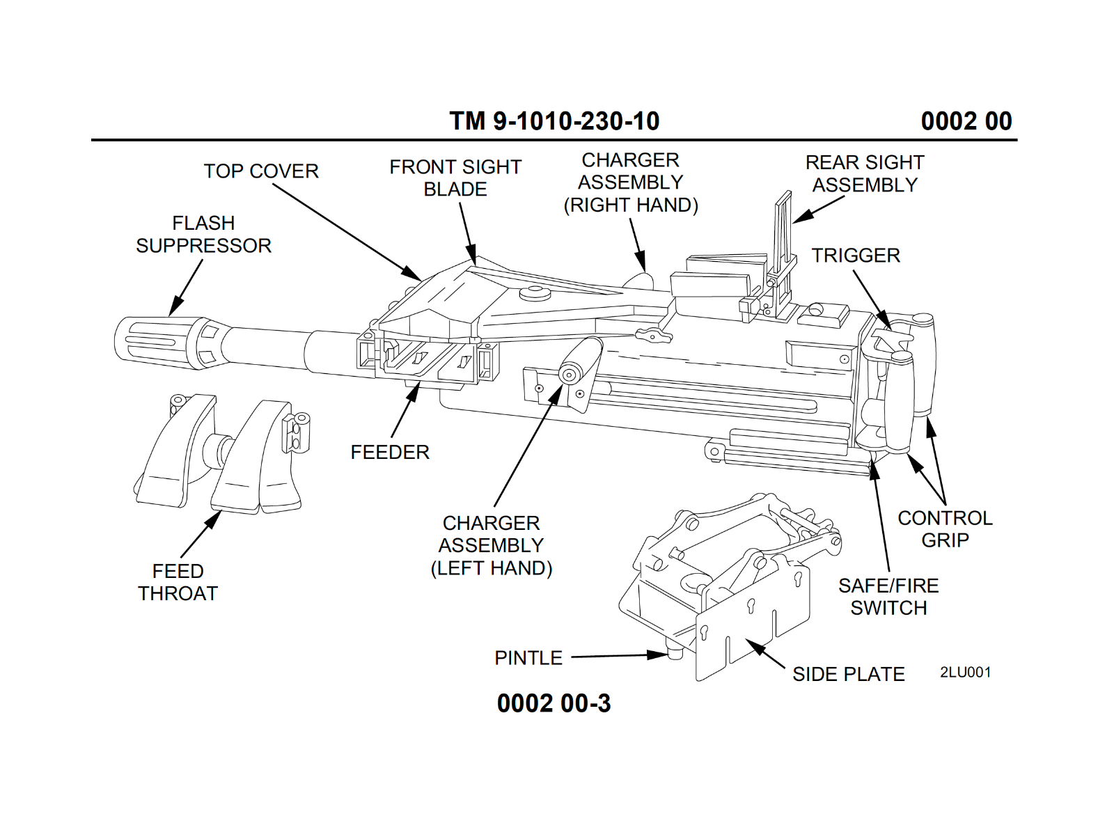 406 page MACHINE GUN 40MM MK19 MOD 3 TM 9-1010-230-10 Operator Manual ...