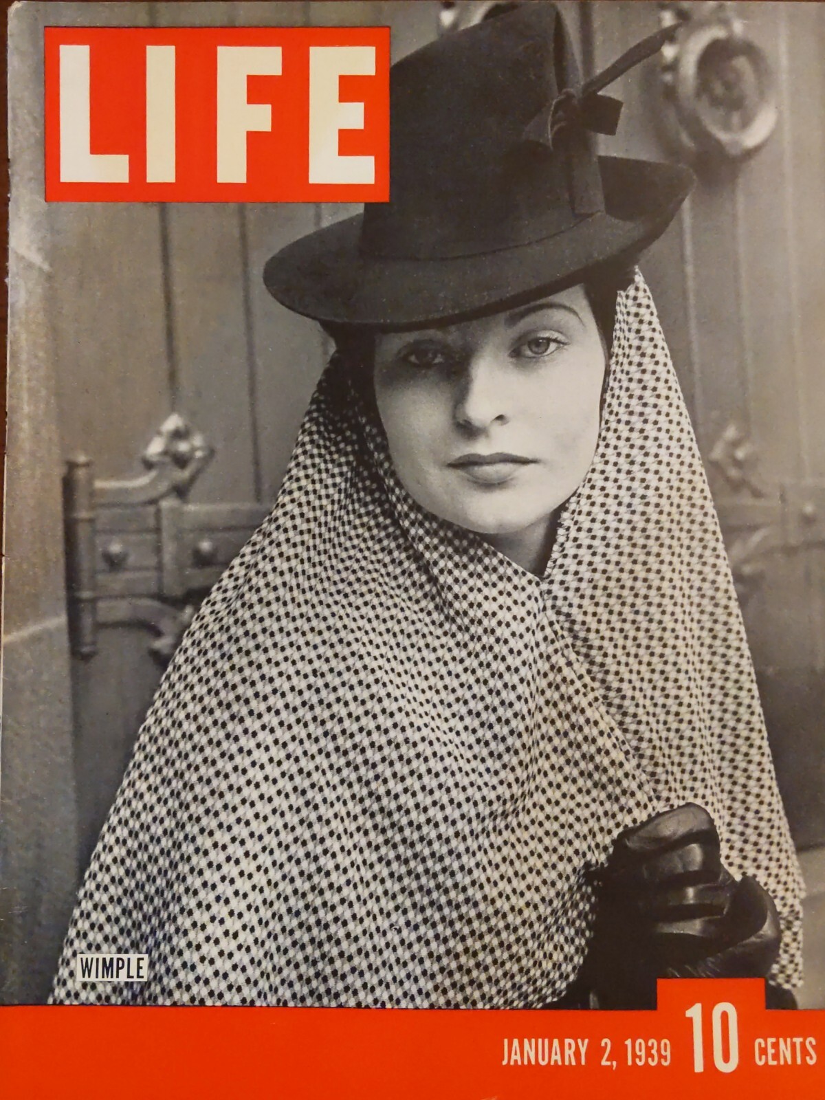 Life magazine January 2, 1939 Wimple. COVER ONLY | eBay