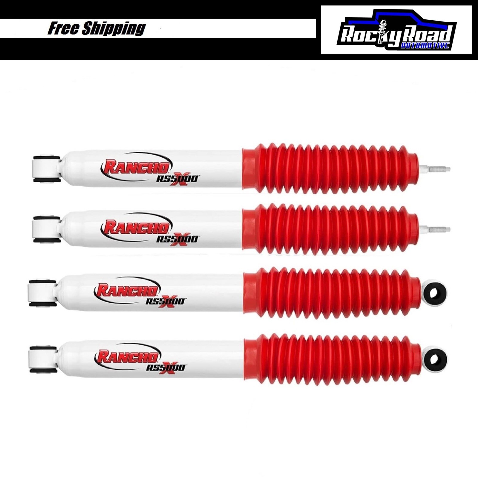 Rancho Front & Rear Shocks (4) For 2005-2016 Ford F250 F350 Super Duty ...