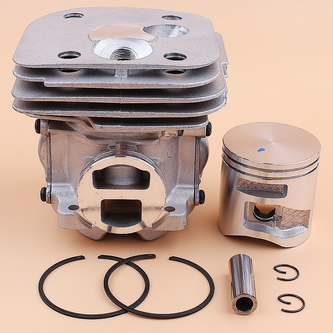 50mm Cylinder Piston Kit For Husqvarna 372XP 372 365 X-TORQ Chainsaw ...
