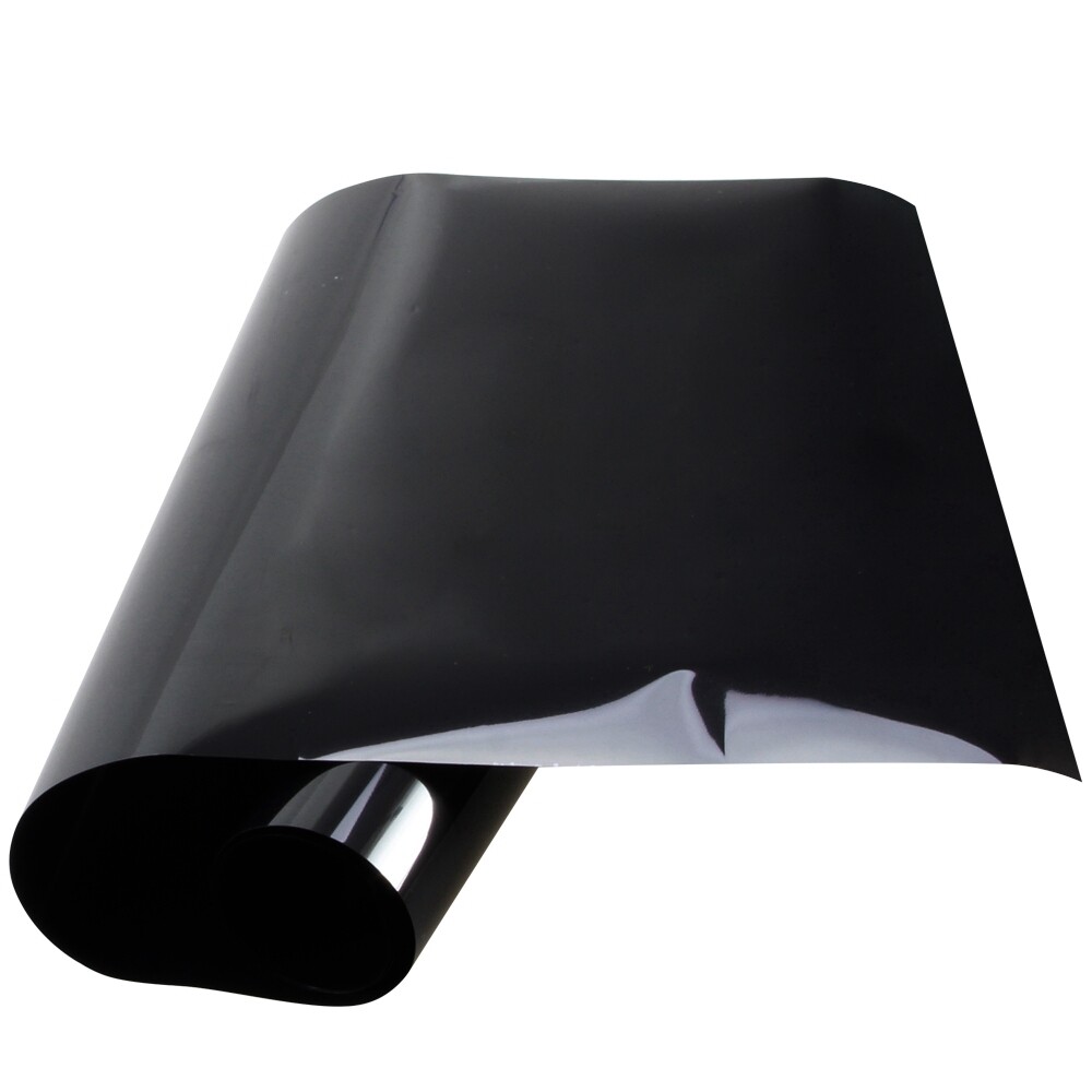 Black Window Film Home Glass adhesive Sticker UV Proof Building Stick ...