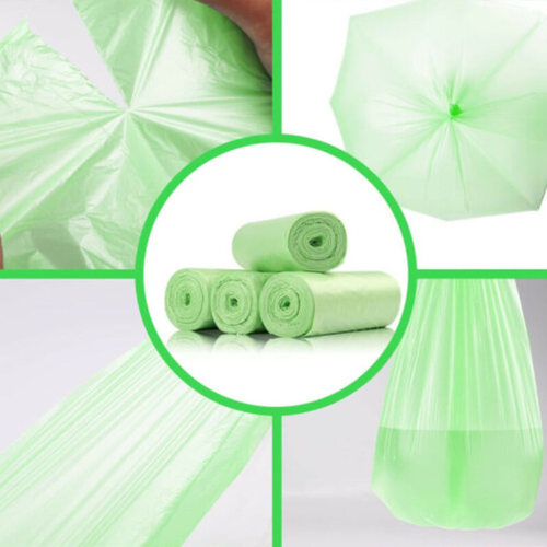 x100pcs Liter 15 Biodegradable Trash Bags Food Garbage Caddy Liners ...