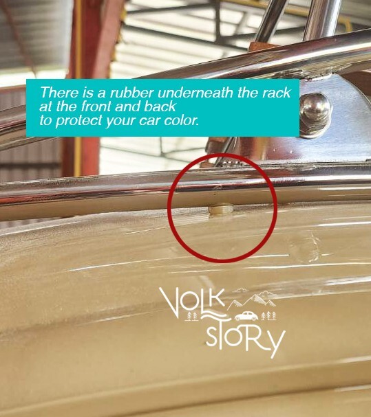 Vintage airstreme tear drop volkswagen Beetle Roof Rack wood slats ...