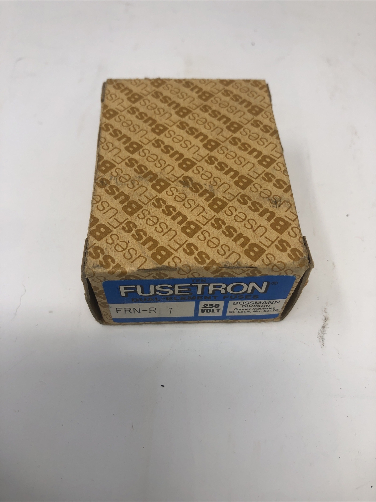 FUSETRON DUEL-ELEMENT FUSE FRN-R-1 250V 10PK - NOS | eBay