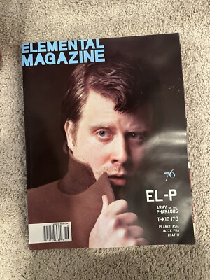 ELEMENTAL MAGAZINE Issue #76 El-P Definitive Jux Planet Asia Apathy | eBay