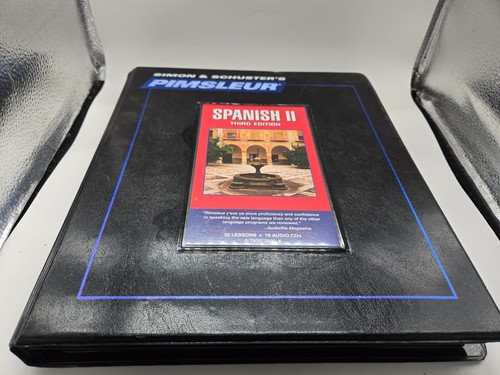 Simon & Schuster’s Pimsleur Spanish II Third Edition 16 Audio CDs 30 ...