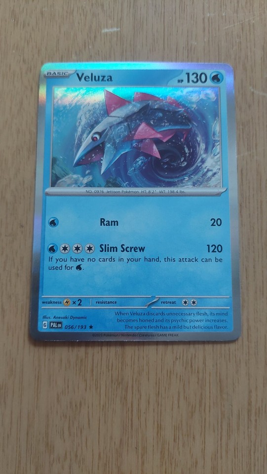 Veluza (56/193) Holographic Pokemon card | eBay