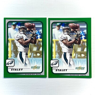 Duce Staley 2001 Score Green #159 MINT South Carolina Gamecocks Legends ...