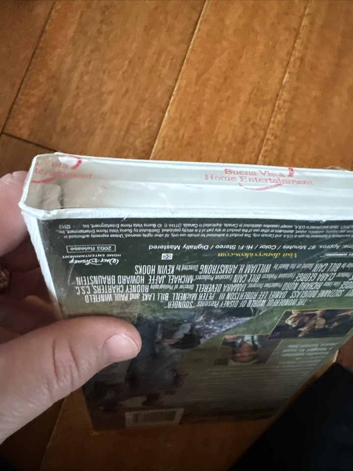 Disney's Sounder (VHS, 2003) Clamshell Dog Movie Video NEW FACTORY ...