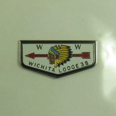 OA 35 Wichita Lodge Flap Pin (3) Boy Scouts, Texas [PN-872] | eBay