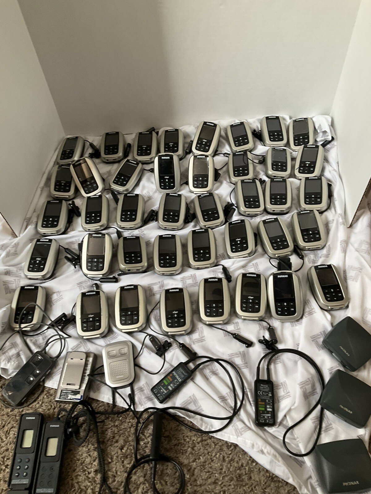 PHONAK Roger /FM Inspiro Transmitter W/ Mic Classroom Aid Smartlink Lot ...