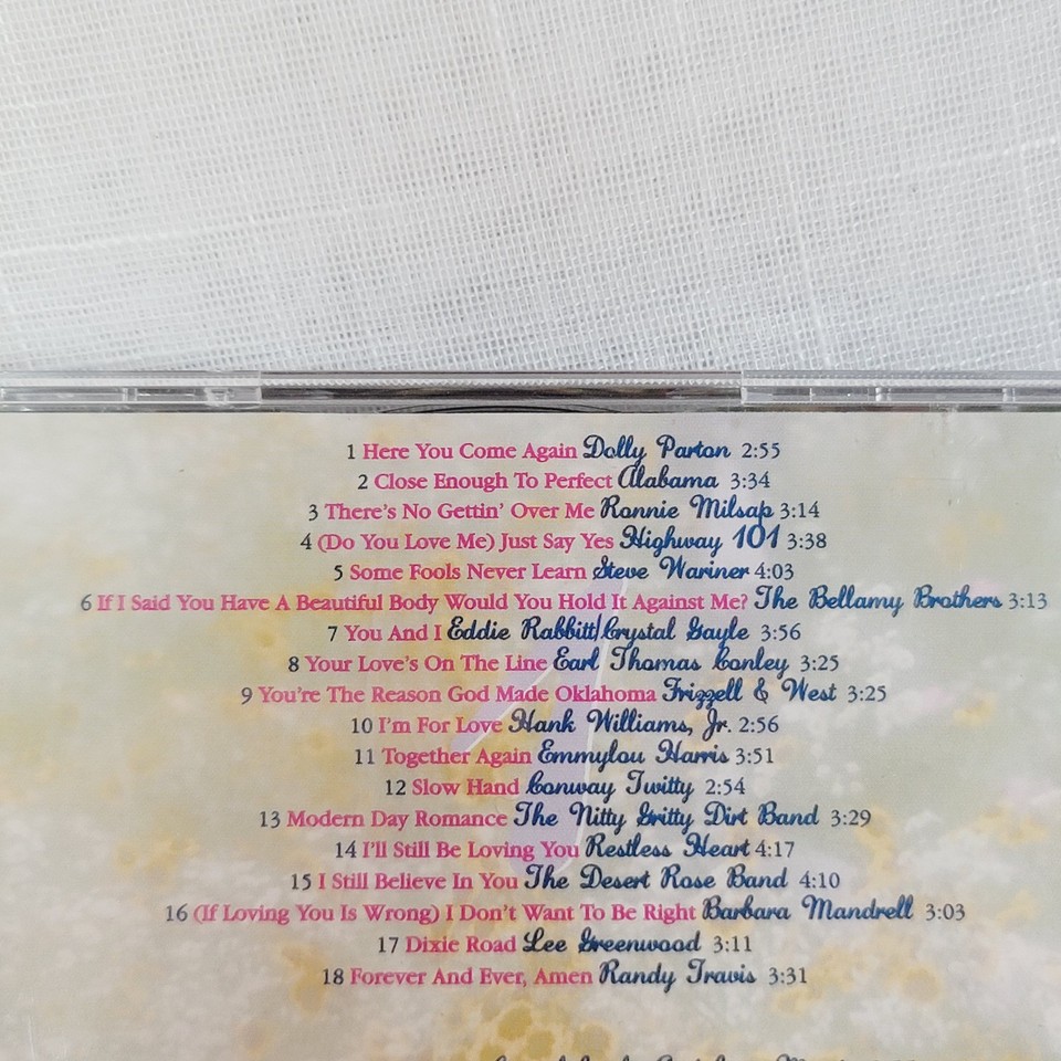 Number One Country Love Songs (2 CD 1999) Mel Willis Johnny Rodriguez ...