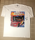 Vintage NASCAR Bobby Hamilton Jr Dr Pepper T-shirt w/ Jr & Sr Autograph ...