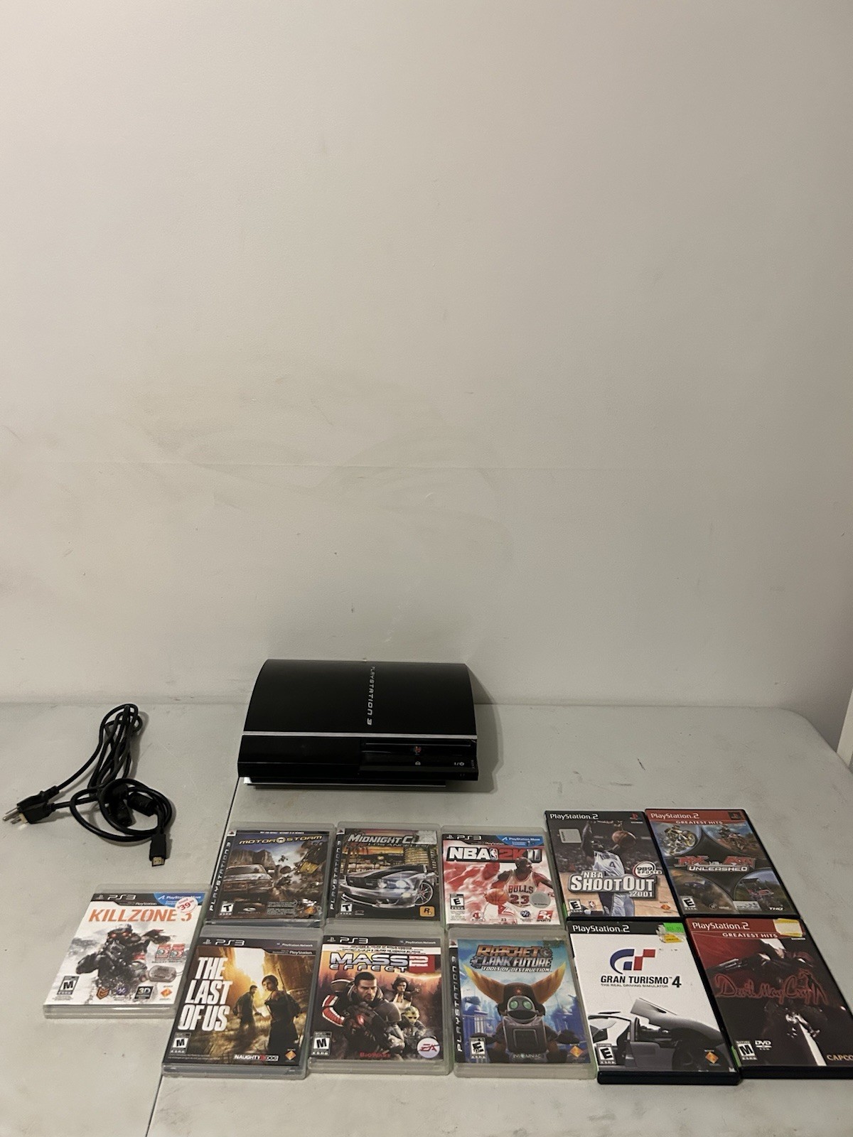 Sony PlayStation 3 CECHE01 80GB Backward Compatible Console PS3 - Fully ...