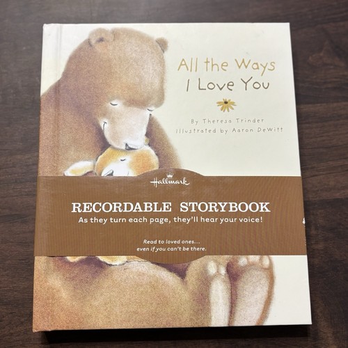 Hallmark Recordable Storybook All The Ways I Love You Voice Save New ...