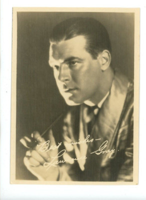 Vintage 5x7 Fan Photo w Pre Printed Signature Actor Lawrence Gray | eBay