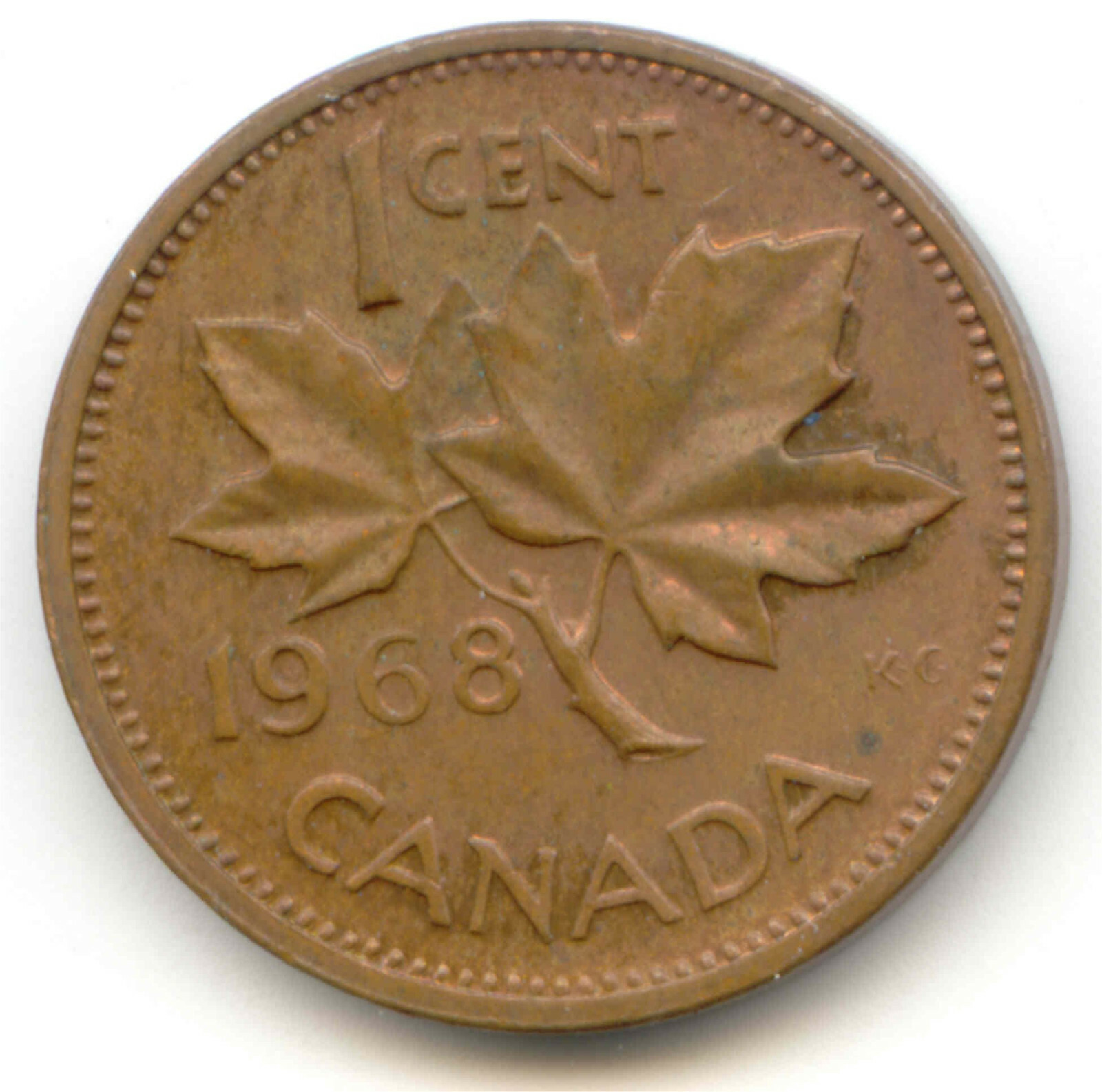 Canada 1968 Penny Canadian 1 Cent Piece One 1 c 1c EXACT COIN | eBay