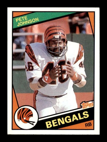 1984 Topps Pete Johnson #42 Cincinnati Bengals | eBay