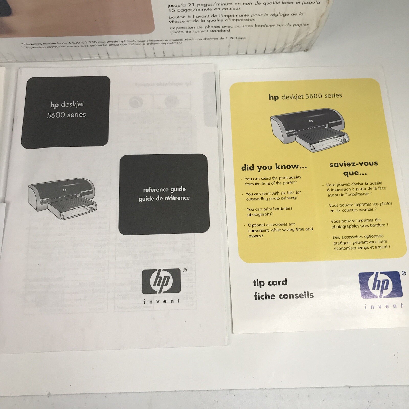 HP DeskJet 5650 Workgroup Inkjet Printer for sale online | eBay