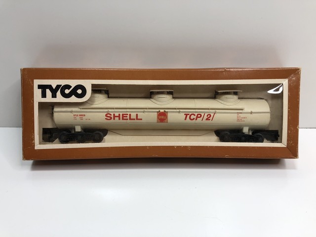 TYCO 357C HO Three-dome Exxon Tank Car EX 1970s for sale online | eBay