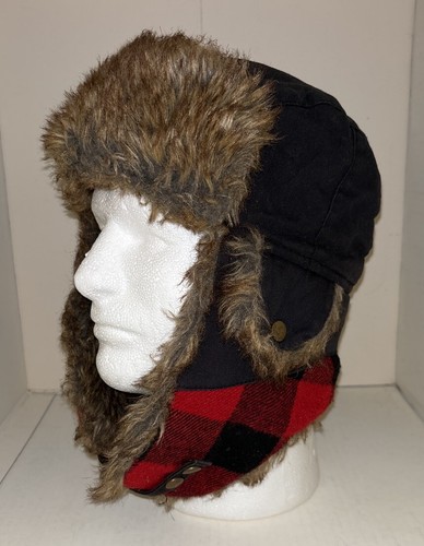 Dakota Dan Hat Hunting Warm Ear Flap Hunter Trapper Winter Snow Cap ...