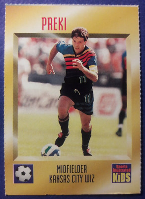 1996 SPORTS ILLUSTRATED FOR KIDS KANSAS CITY WIZ PREKI HOF NM 02186 | eBay