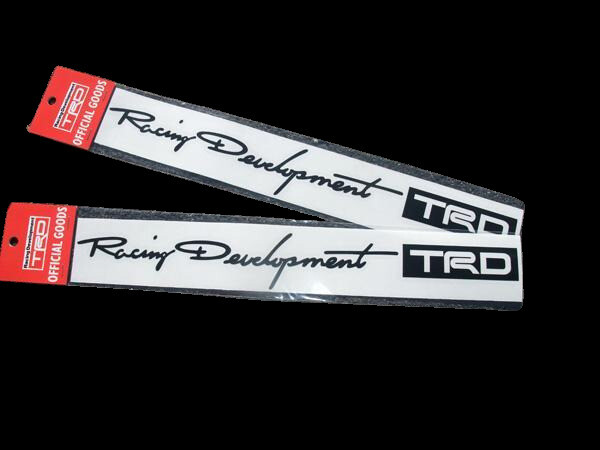 TRD Official Merchandise RACING DEVELOPMENT Decal Vinyl Sticker12.3"×1. ...