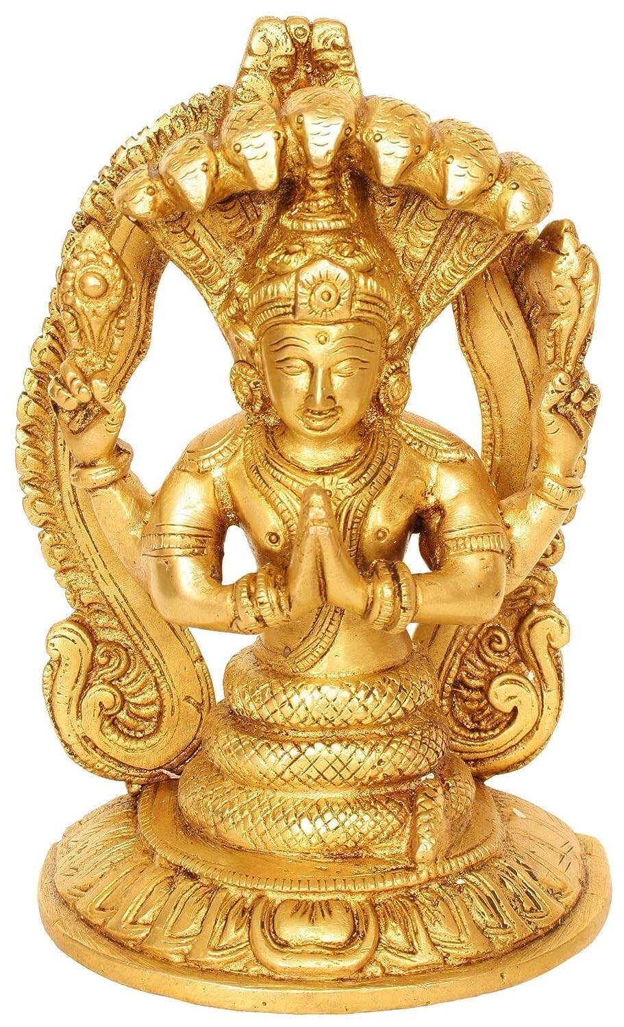 Brass Lord Patanjali Father of Yoga Idol Figurine Statue Showpiece | eBay