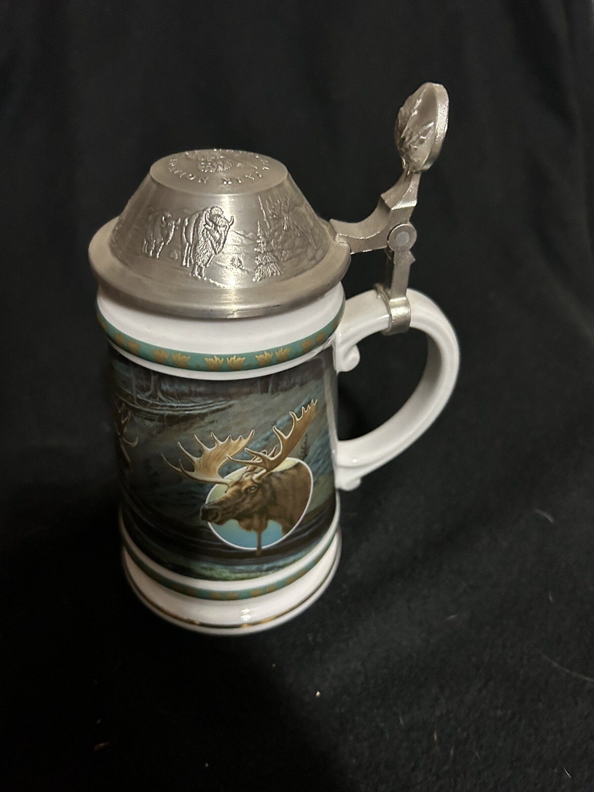 LONGTON CROWN The Wading Moose Stein by artist Paul Krapf First issue ...