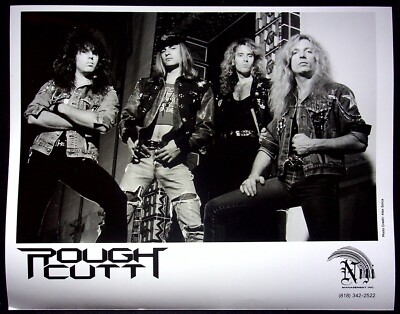 Vintage 1980s Rough Cutt Band Promo Photo | eBay