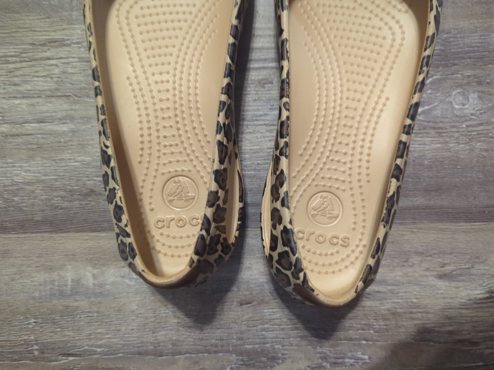 Crocs Women's Kadee Animal Print Leopard Slip-On Ball… - Gem