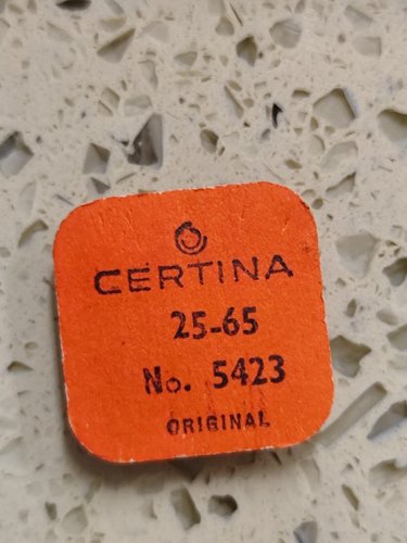 CERTINA 25-65 lot Scrow 5 PCS part 5423 NOS | eBay