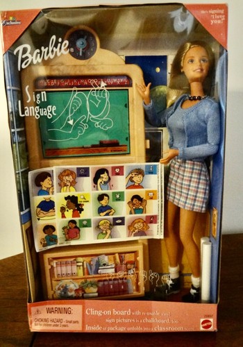 1999 Sign Language ASL Barbie Doll Toys R Us Exclusive 25837 “ Smoke ...