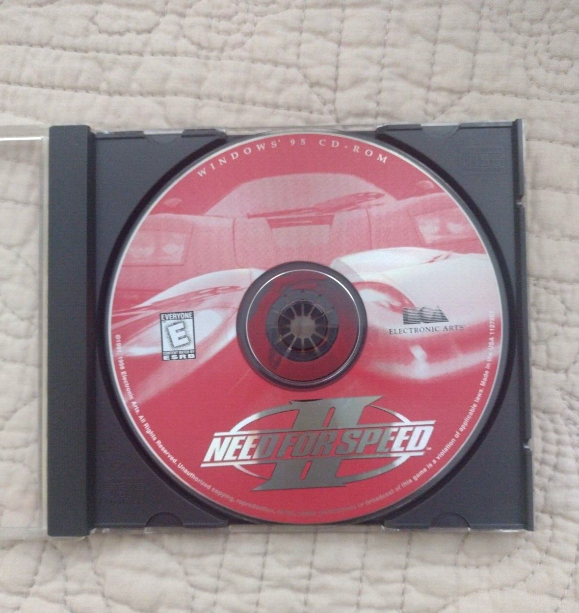 Need For Speed II 2 PC CD-ROM Electronic Arts 1997 racing game for ...