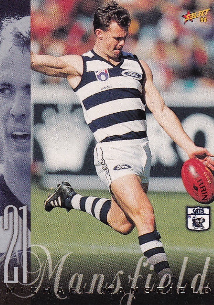 AFL 1998 Select Geelong Cats - Michael Mansfield Card No.66 | eBay ...