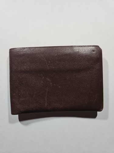 Vintage Lord Buxton Dark Brown / Black Leather Wallet | eBay