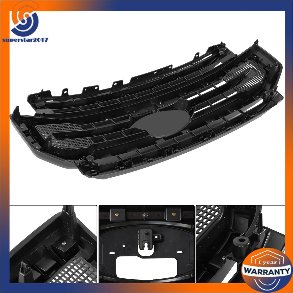 Front Bumper Grille Chrome For Ford F250 2020-2022 Platinum LC3Z-8200 ...