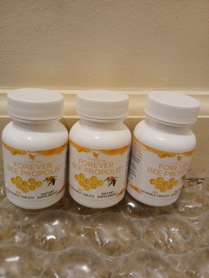 3 Pack - Forever Living BEE PROPOLIS TABLET - Natural Immune Support ...