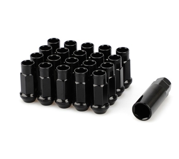 20PCS Forged Steel Racing Wheel Lug Nuts 48mm Open End M12 x 1.5mm M12 ...