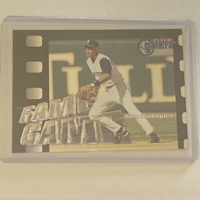 Alex Rodriguez 2000 Fleer Gamers Fame Game Card #111 Mariners | eBay