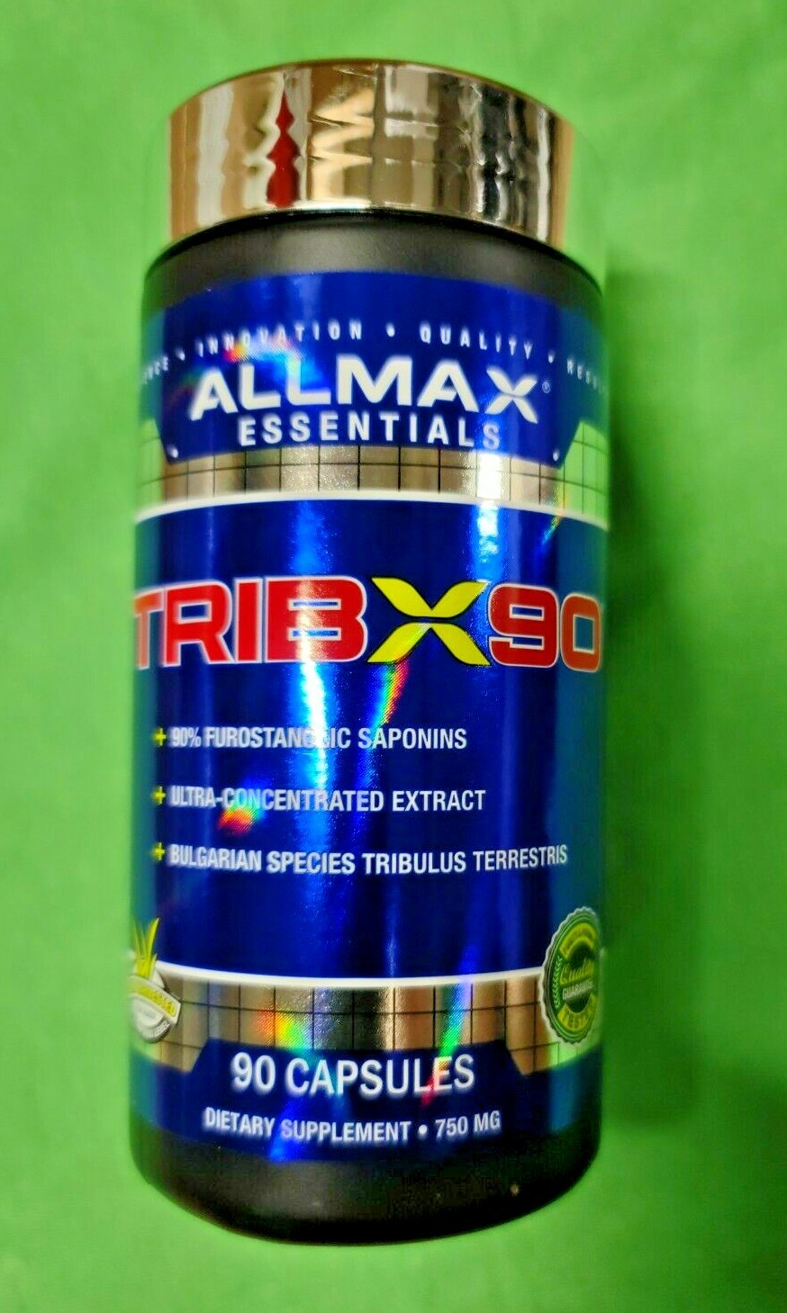 Allmax Nutrition TribX90, Bulgarian Tribulus 90 Capsules Test Boost ...