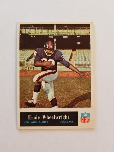 ERNIE WHEELWRIGHT 1965 PHILADELPHIA GUM CARD #124 NEW YORK GIANTS | eBay