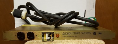 MARWAY MPD 100-115 1U RACKMOUNT PDU POWER DISTRIBTION UNIT SURGE ...