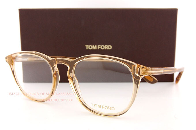Brand New Tom Ford Eyeglass Frames 5401 045 Brown Crystal Size 51mm Men ...