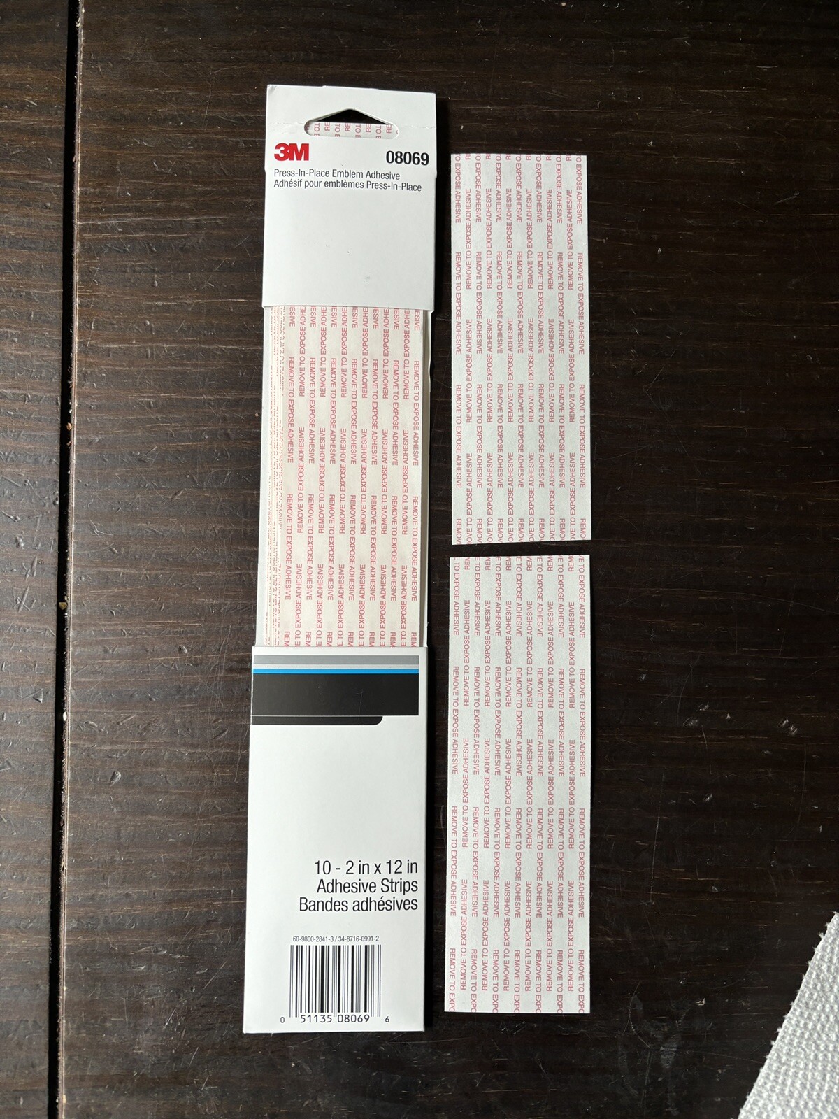 3M 8069|08069 Press-In-Place Emblem Adhesive - One (1) 2" " Strip • LK ...