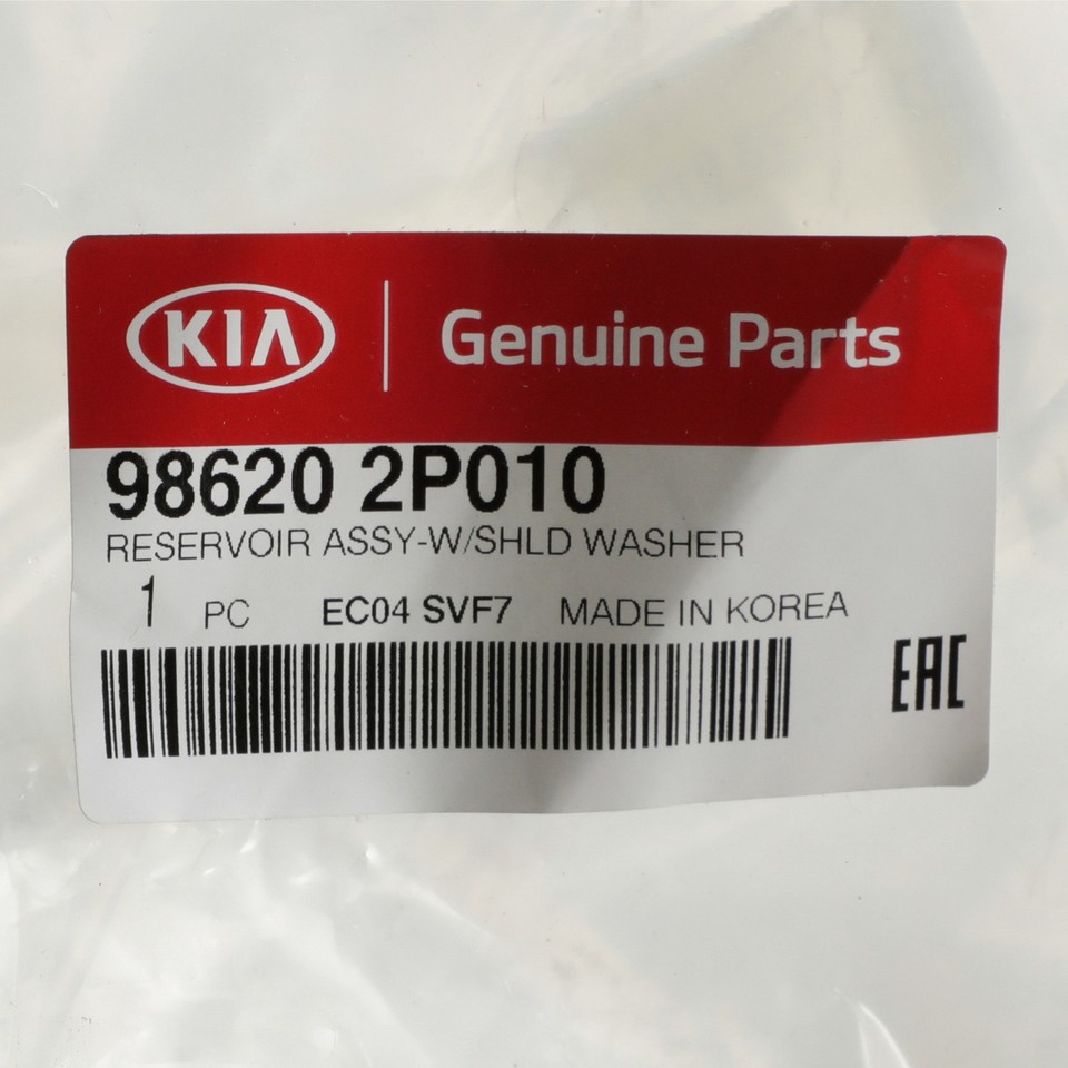 OEM NEW 2011-2013 Kia Sorento Reservoir Assembly Windshield Washer ...