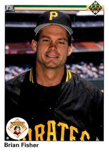 1990 Upper Deck #97 Brian Fisher Pittsburgh Pirates | eBay