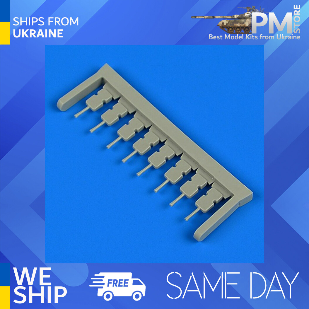 Quickboost QB48876 1/48 Supermarine Spitfire MkI Gun Barrels for Tamiya ...